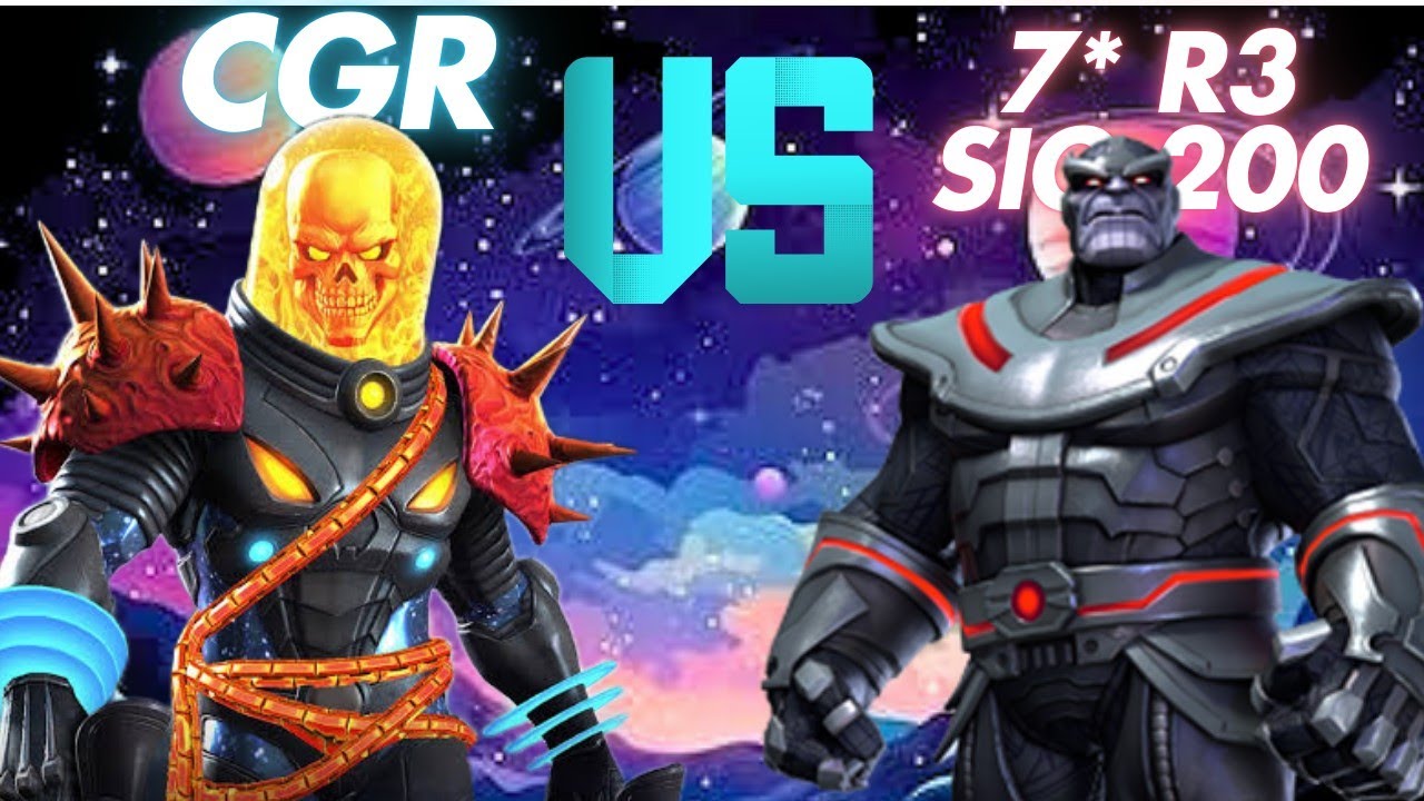 CGR Vs 7 Star Rank 3 Sig 200 Thanos | Mcoc | Marvel Contest Of ...