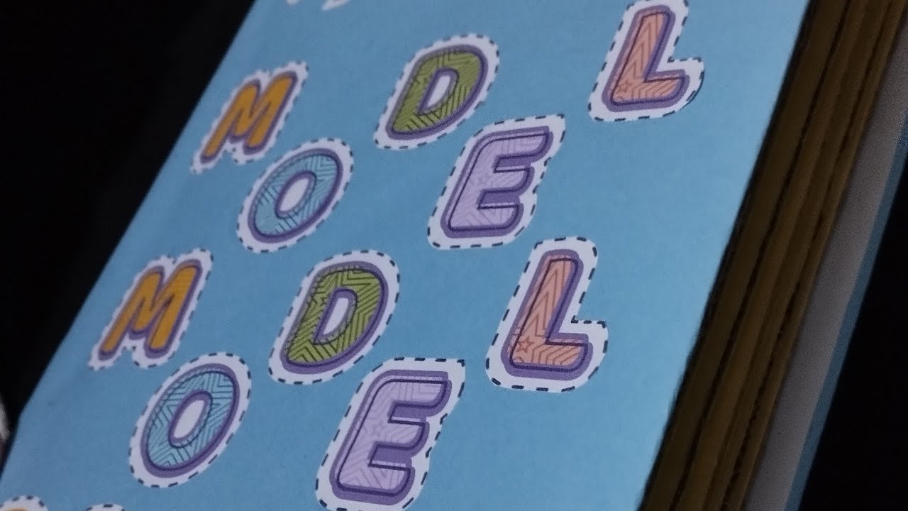 POP UP BOOK (MODEL-MODEL ATOM) - YouTube