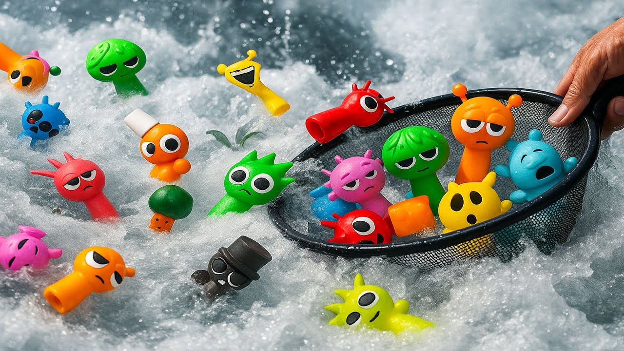 Camera Catch NEW ALL INCREDIBOX SPRUNKI in Real Life| Oren| Pinki ...