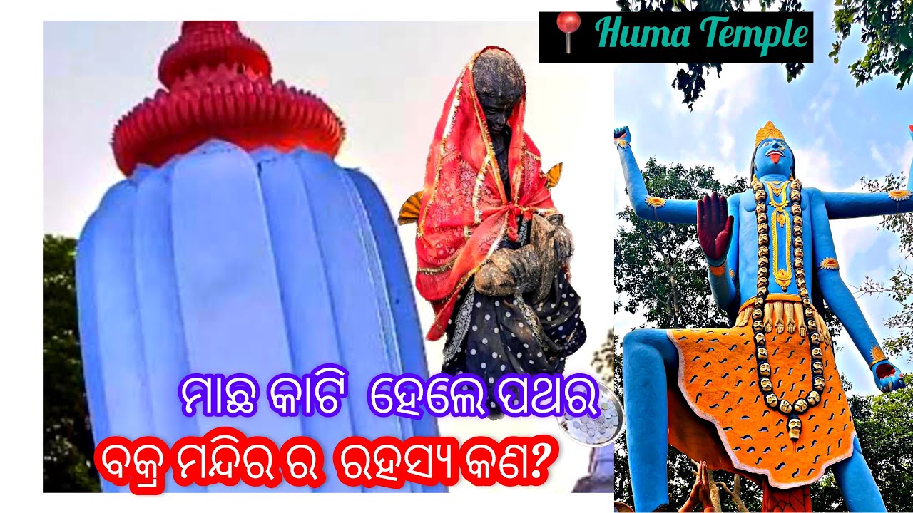 ମାଛ କାଟି ହେଲେ ପଥର😳 ||ହୁମା ମନ୍ଦିର ବକ୍ର ହେବାର ରହସ୍ଯ କଣ?Huma Temple🙏🏻 ...