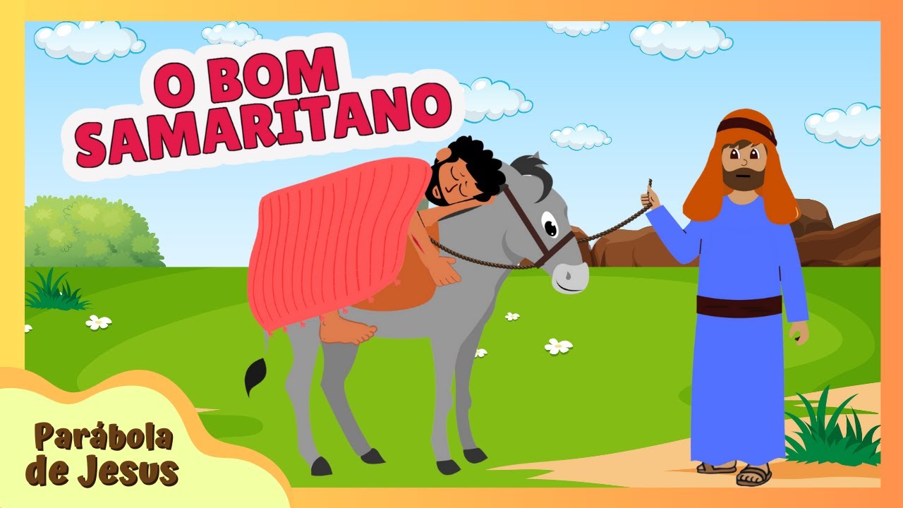 Historinha Bíblica Infantil: Jesus e a Parábola do Bom Samaritano #41 ...