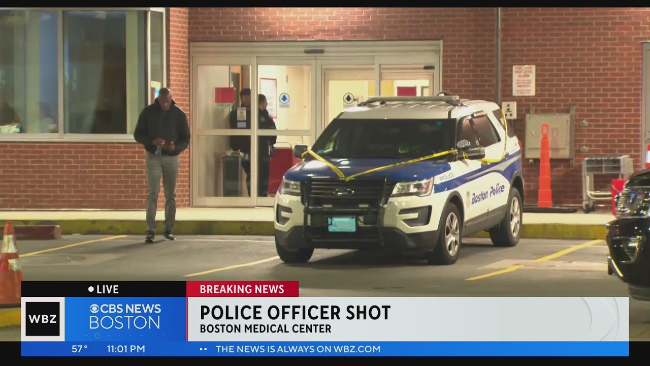 Police officer wounded in Roxbury shooting - YouTube