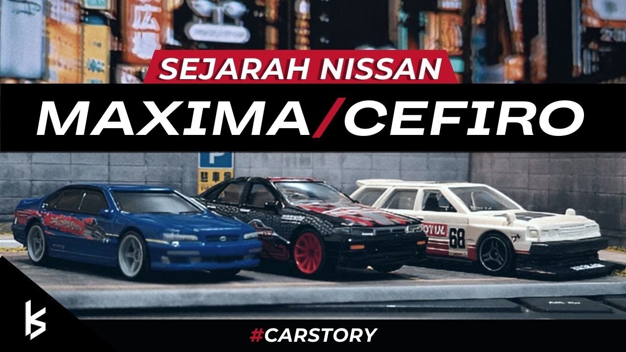Sejarah Nissan Maxima & Cefiro | #carstory #maxima #cefiro - YouTube