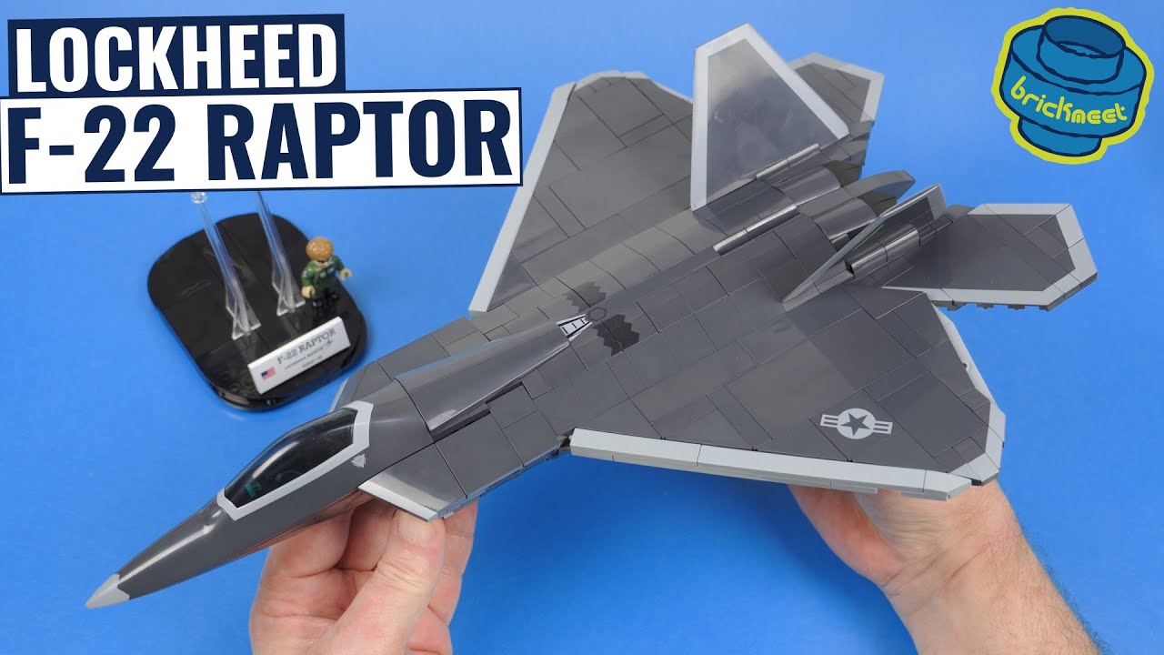 USAF Air Superiority Fighter - Lockheed F-22 RAPTOR - COBI 5855 (Speed ...