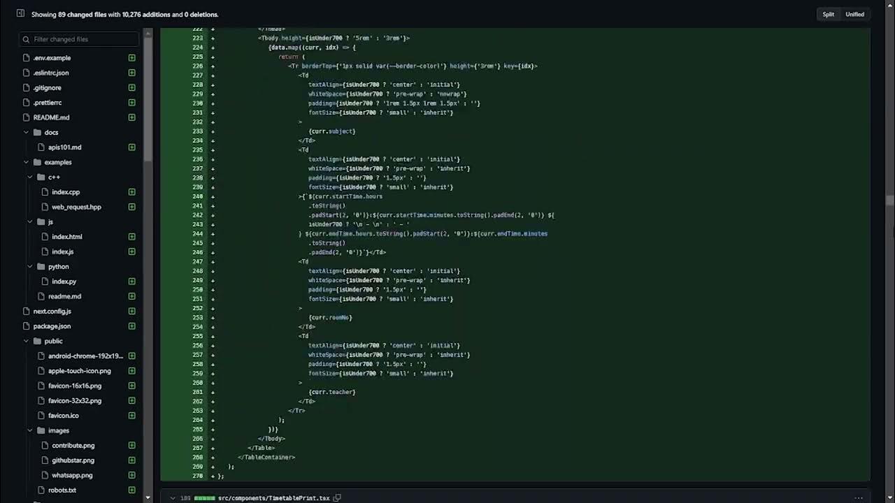 Lgu timetable website code review - YouTube