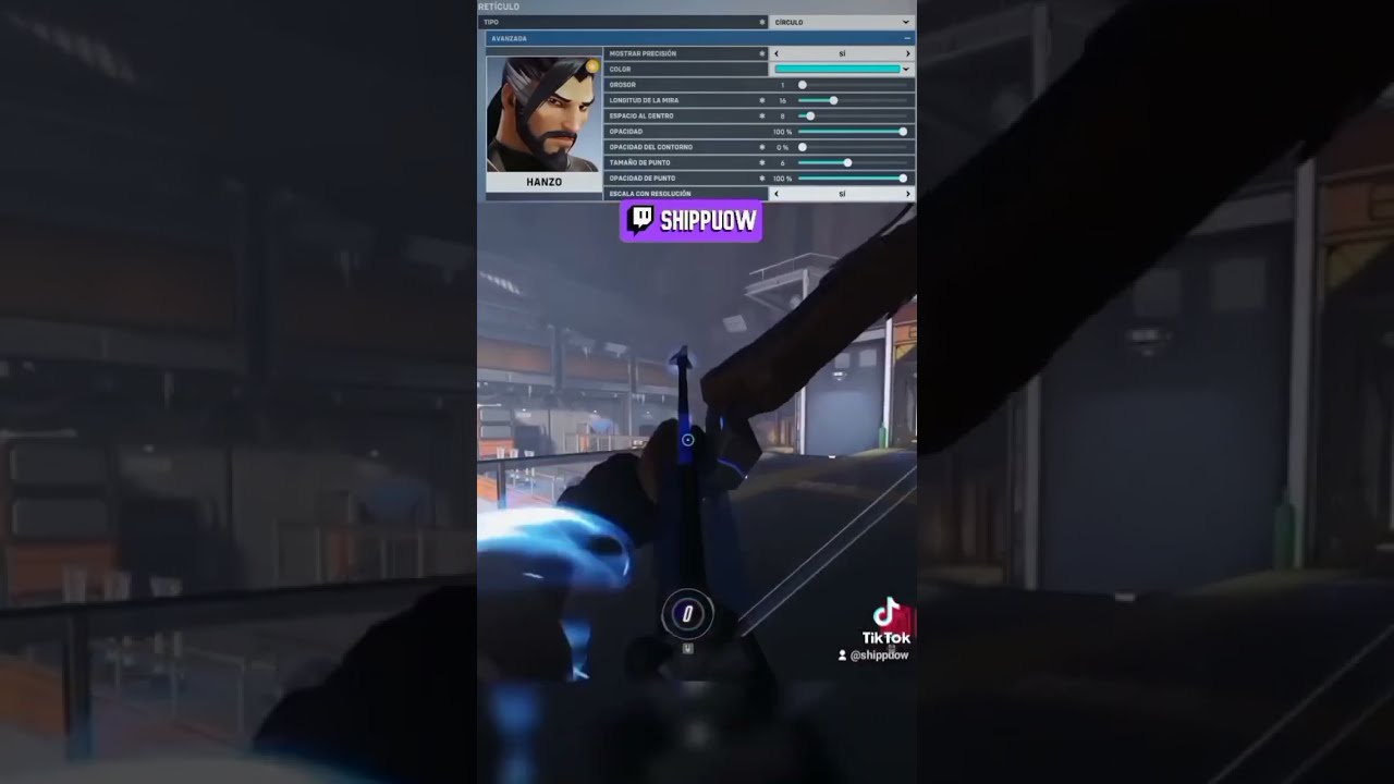 MEJOR MIRA de HANZO Overwatch 2 #overwatch #overwatch2 - YouTube