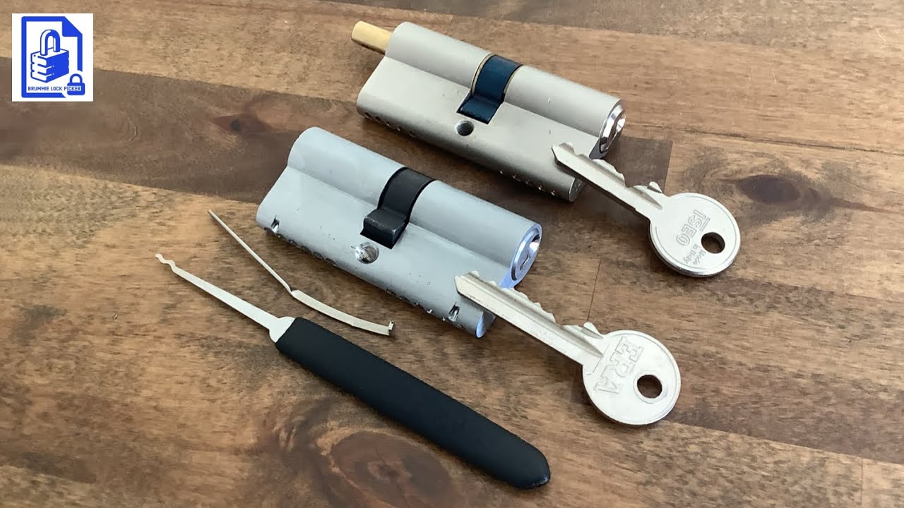 923. SPP Euro Cylinder locks with Snake Rake. Why is the cam not ...