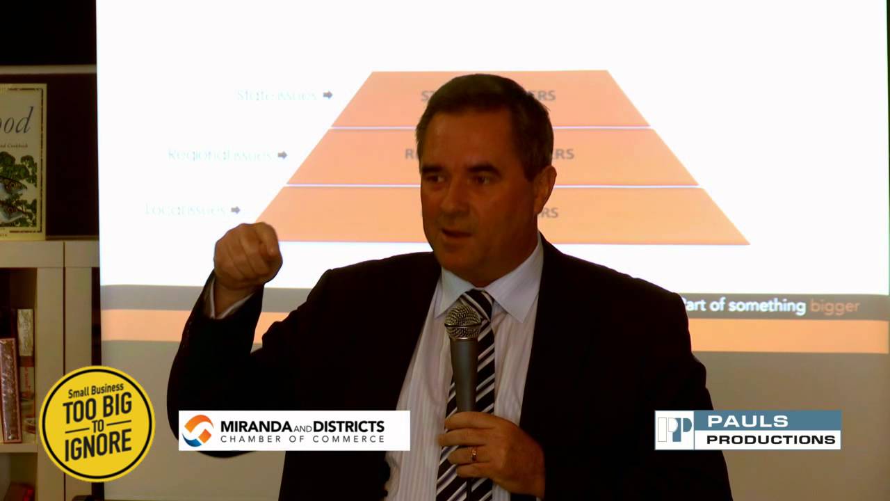 Steven Cartwright, CEO NSW Chamber of Commerce, presents to MDCC ...