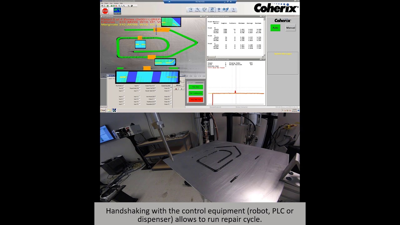 AutoRepair for Adhesive Dispensing by Coherix - YouTube