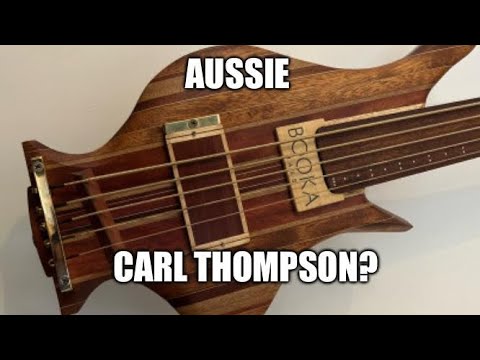 Booka Bass #005 5 String Fretless Rainbow Bass - YouTube