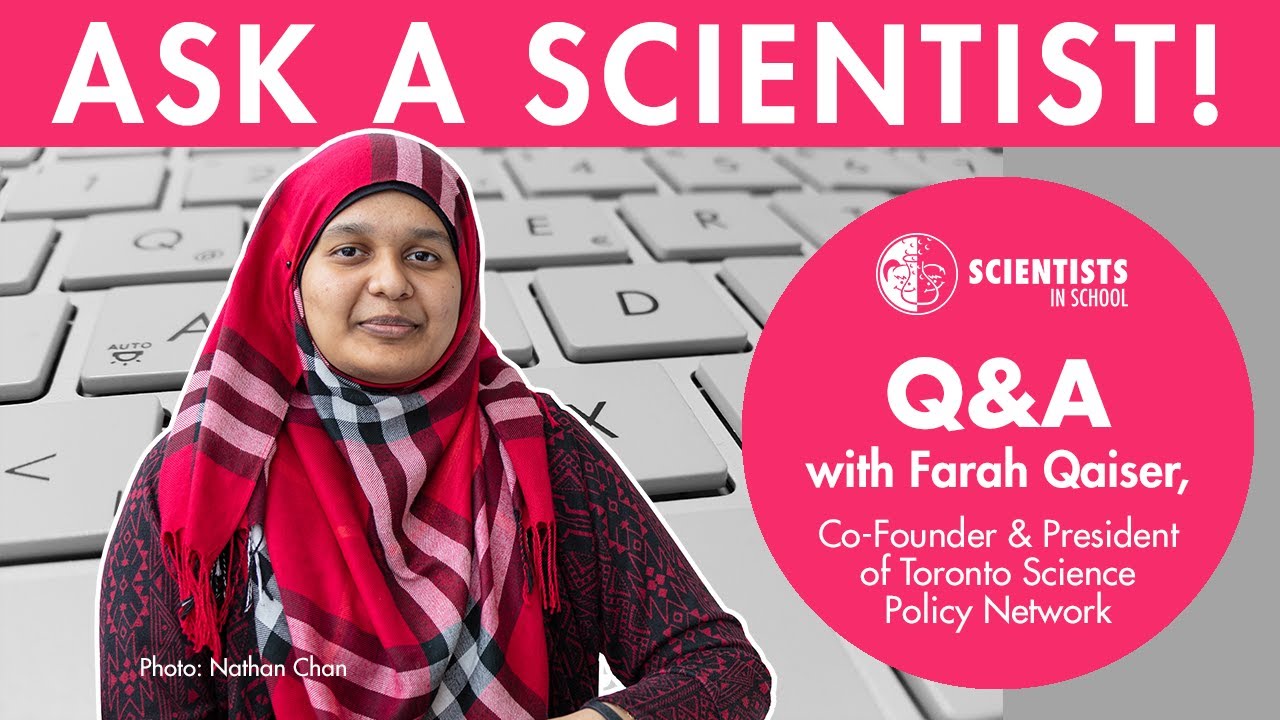Spotlight with Scientists in School: Farah Qaiser, Genomic Scientist [CC] - YouTube