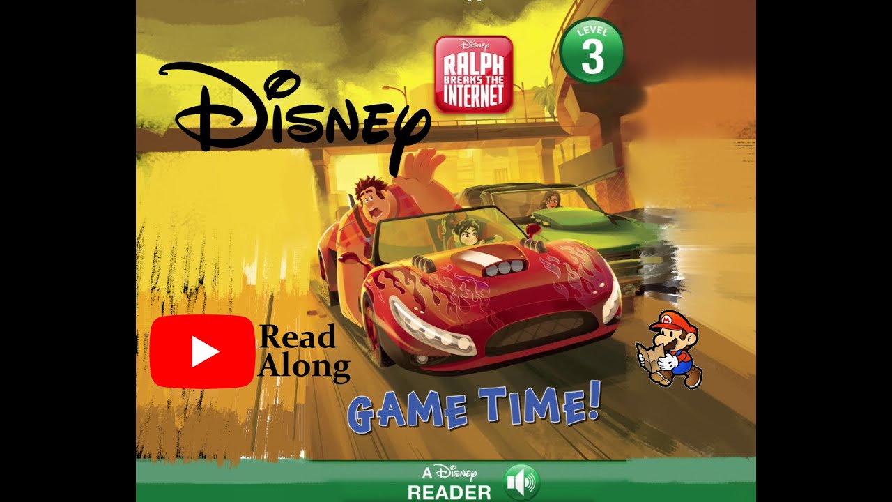 Disney Wreck-It Ralph 2: Game Time! | Kids Books Read Aloud - YouTube