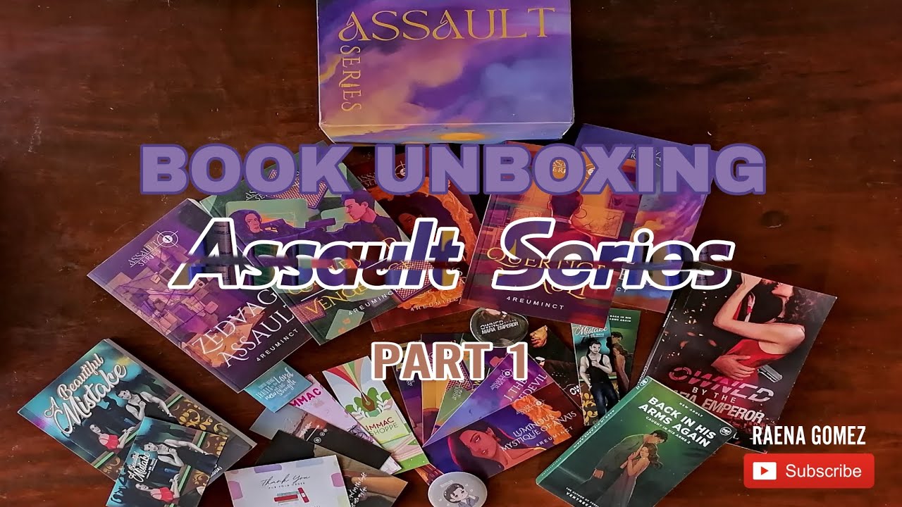 Assault Series Boxed Set by Gwy Saludes or 4reumict (Book Unboxing Part ...