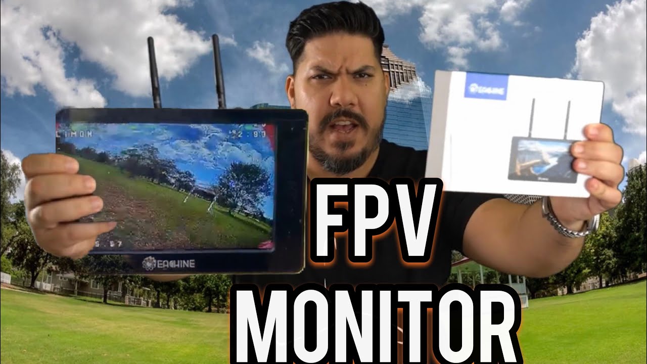 Eachine Moneagle FPV Monitor - 5" Analog FPV field monitor screen feat ...