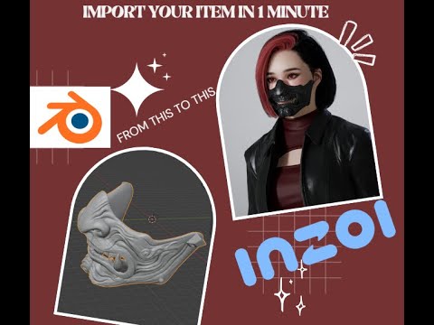 InZoi - Import Any Object from Blender to InZoi in 1 Minute! - YouTube