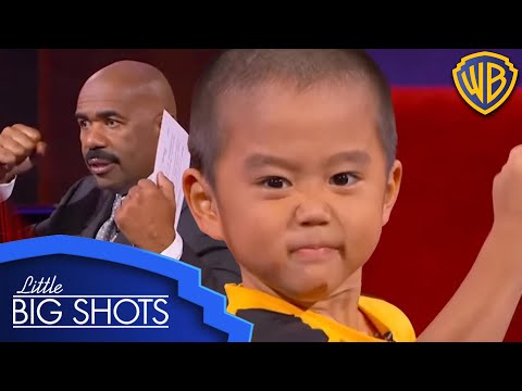 Steve Harvey Loses It Over Kid’s Mind-Blowing Bruce Lee Skills on #LittleBigShots
