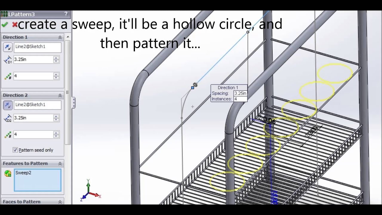 Tutorial: How to create a Rack in SolidWorks 2013,, HD - YouTube