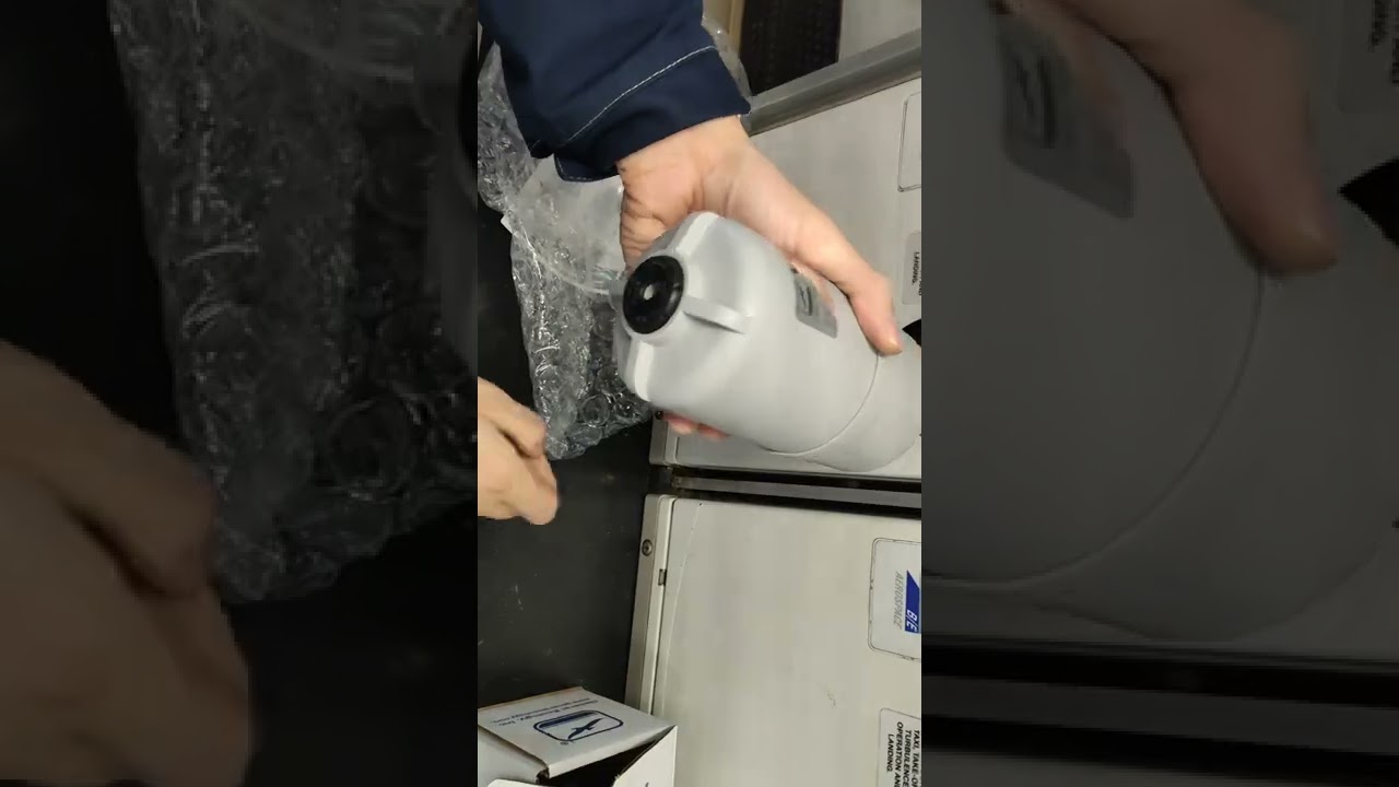 Replacement of the galley water-filter - YouTube