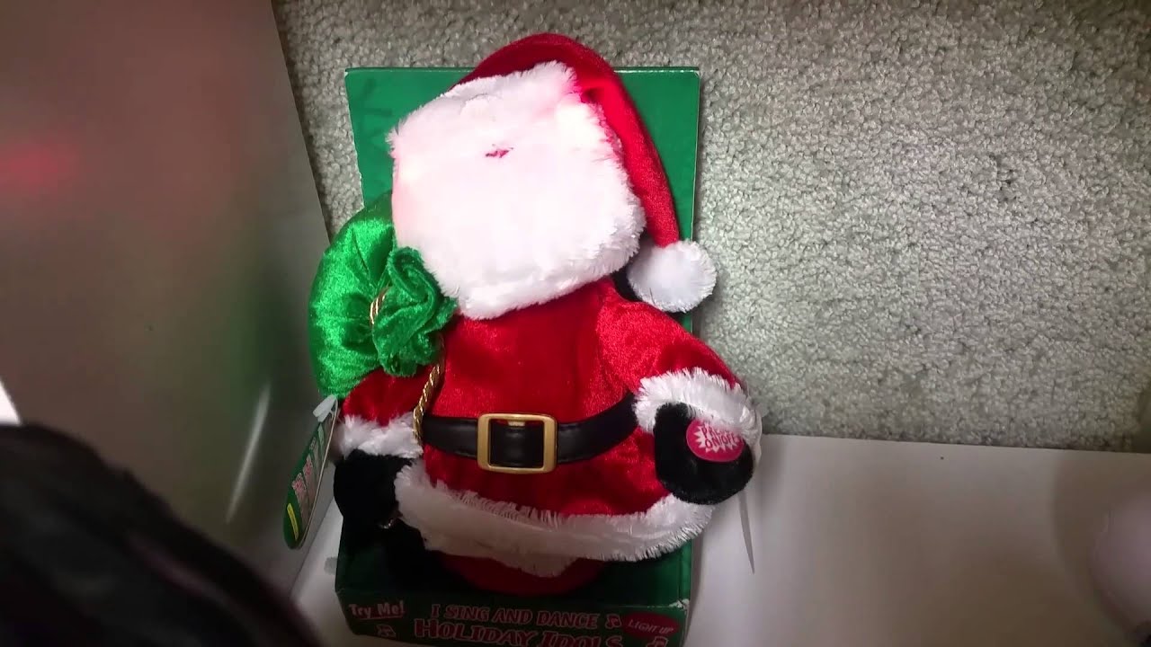 DanDee Animated dancing Santa holiday Idols - YouTube