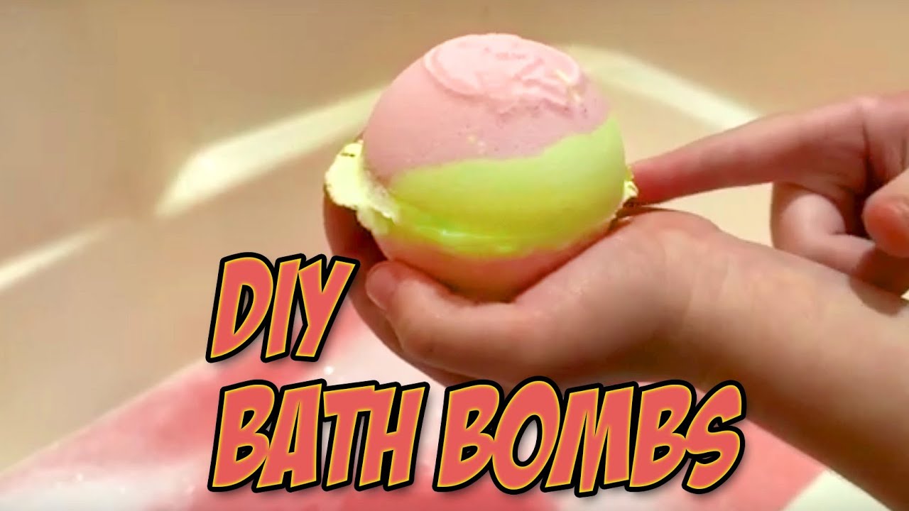 We make DIY Bath bombs and they fizz like crazy in the tub! ASMR ...