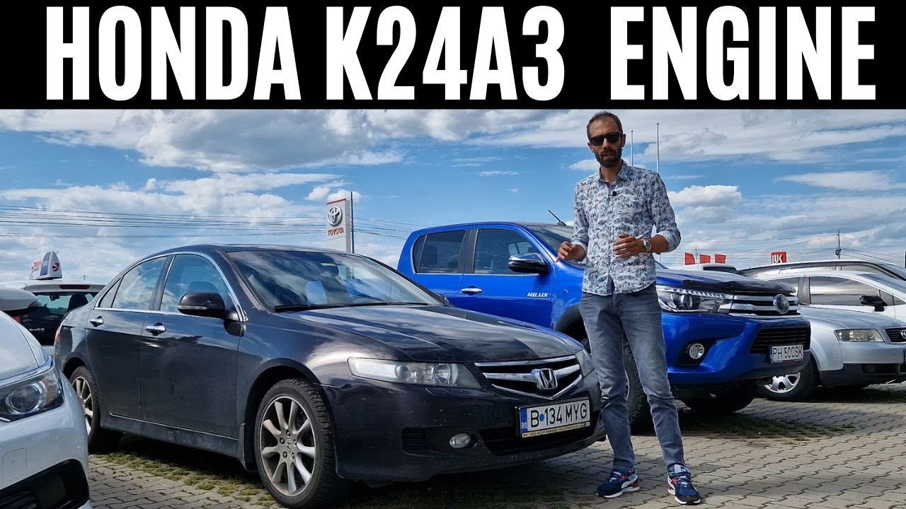 2007 Honda K24A3 - engine review - YouTube
