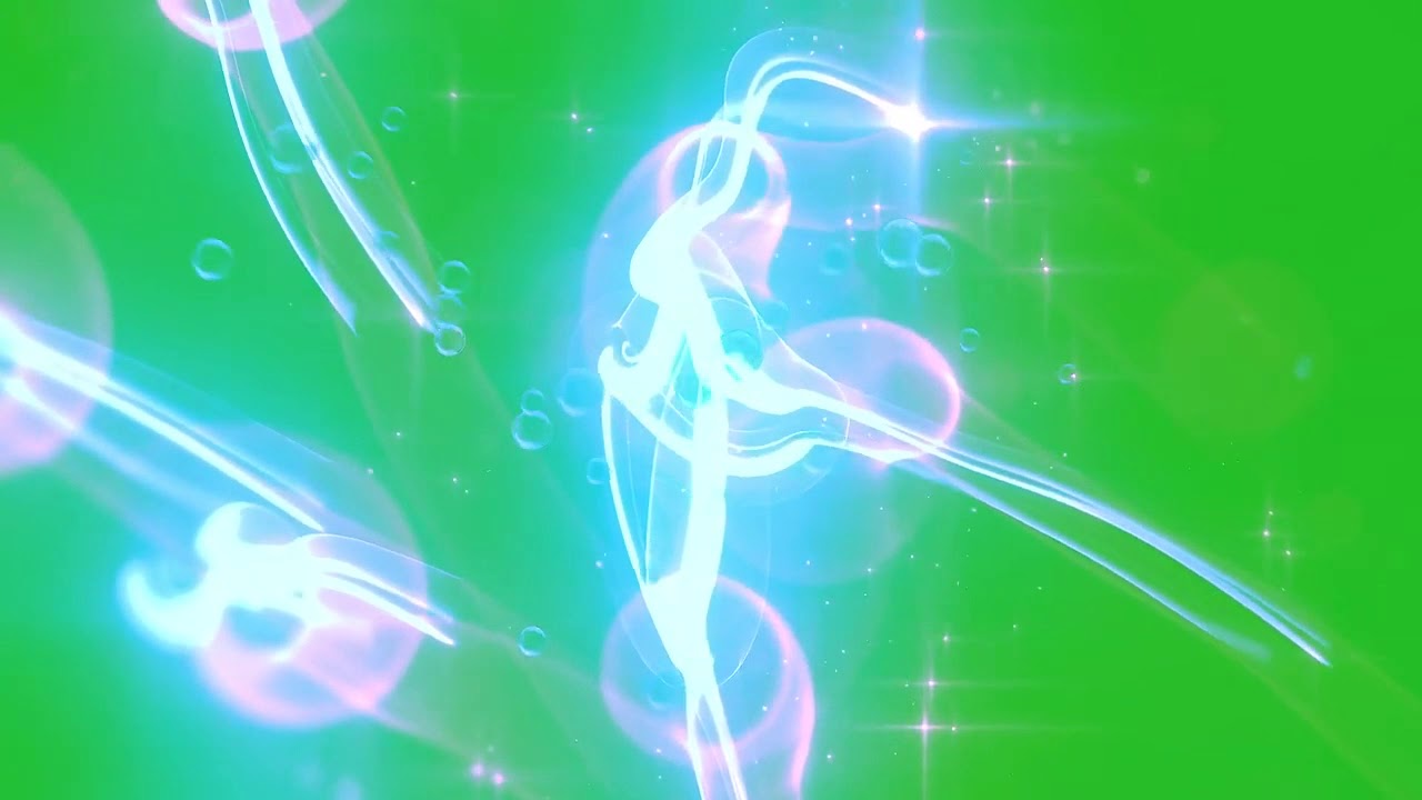 Green Screen Bubbles Glow║ green screen Motion Background║ green screen ...
