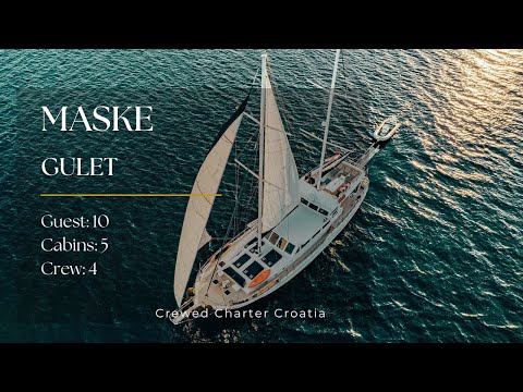 Luxury Gulet Maske for Private Charters in Croatia
