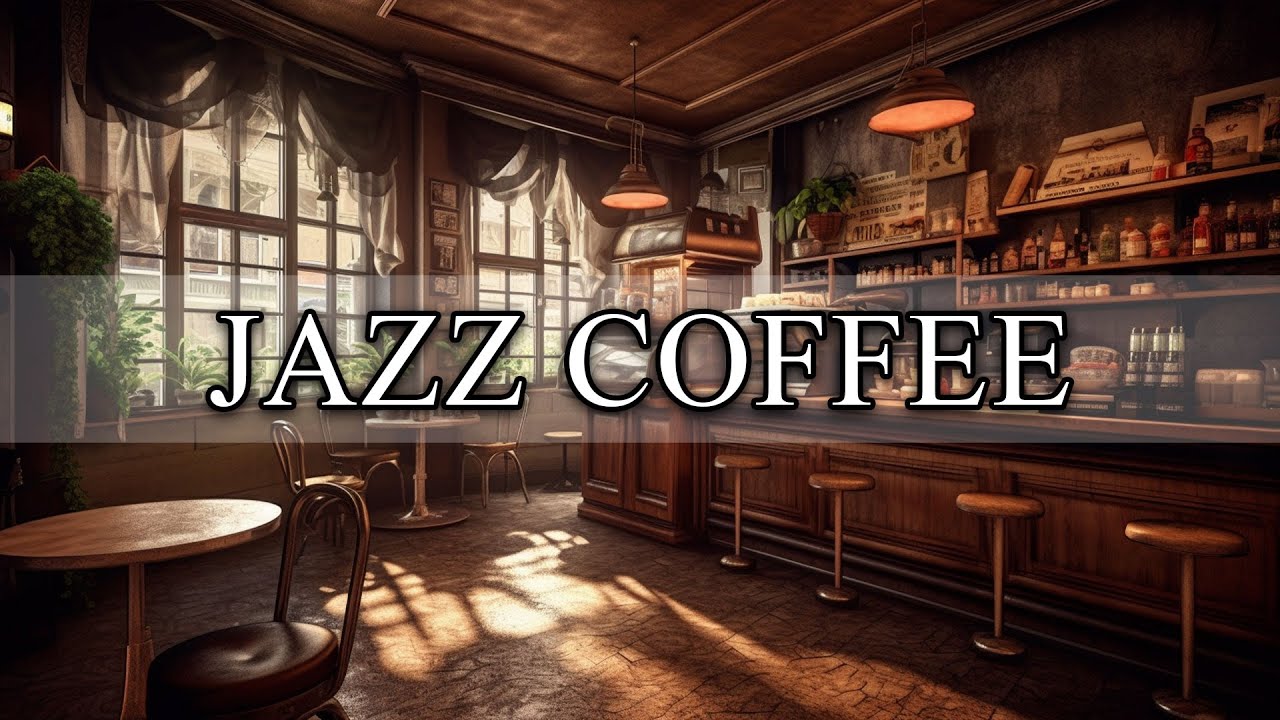 4K Cozy Coffee Shop Ambience - Enjoy Your Coffee with Lively Jazz ...