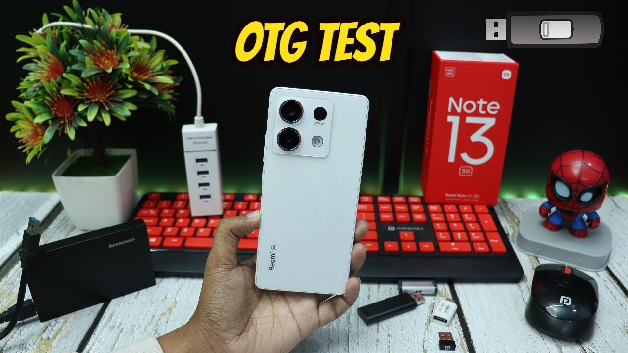 Redmi Note 13 5G USB OTG & Hard Disk Support Test (Hindi) - YouTube