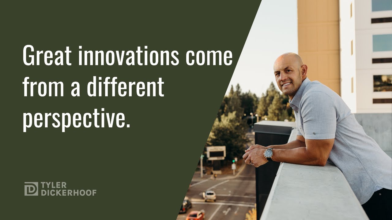 Great innovations come from a different perspective. - YouTube