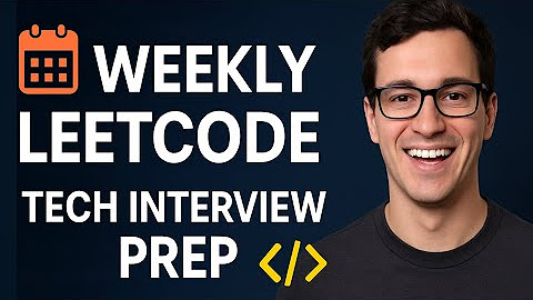 Weekly Leetcode Tech Interview Prep - YouTube