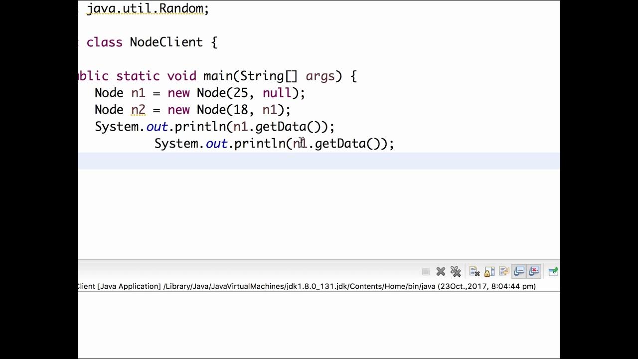 Node class for linked lists - YouTube