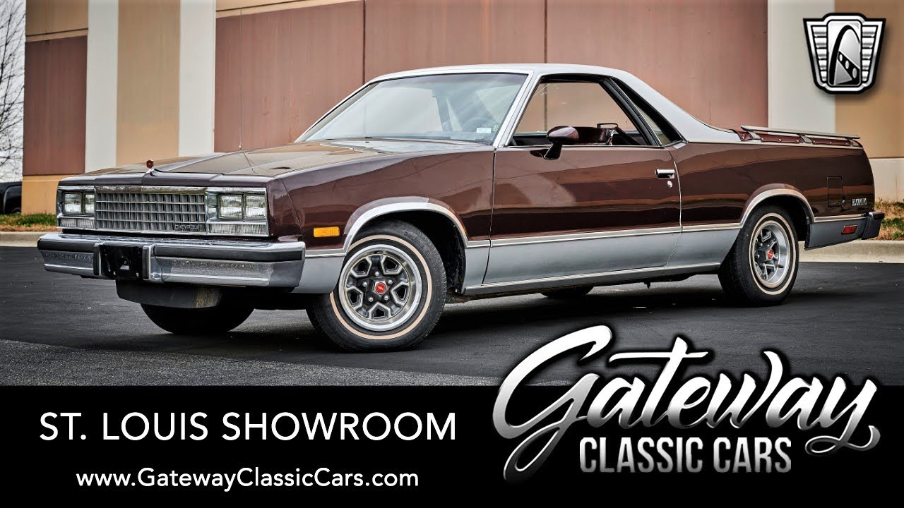 1985 Chevrolet El Camino Conquista Gateway Classic Cars St. Louis #8642 ...
