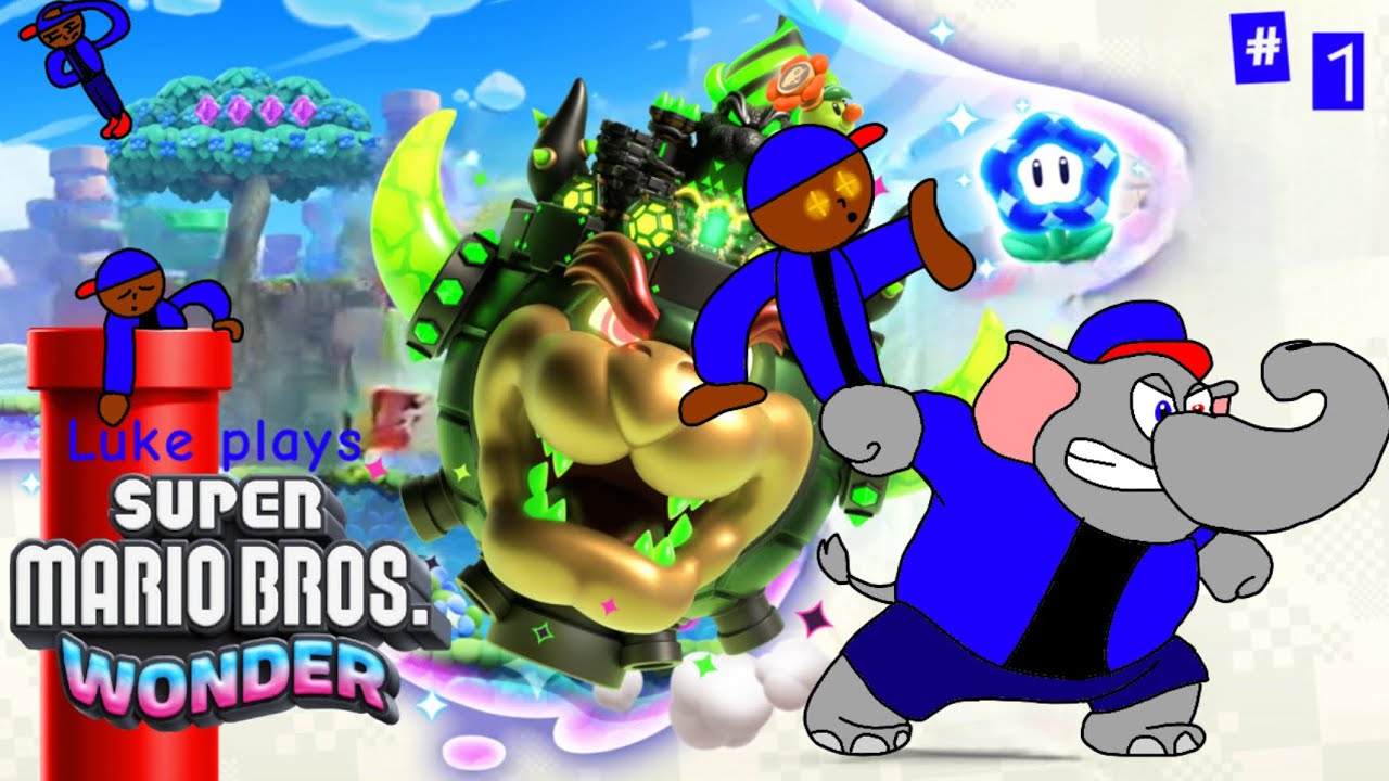Pipe-Rock Plateau! | Luke plays Super Mario Bros. Wonder #1 - YouTube