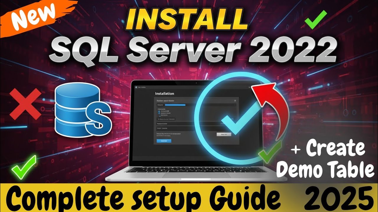 How to install Microsoft SQL Server 2022 on Windows 11 in 2025 - YouTube