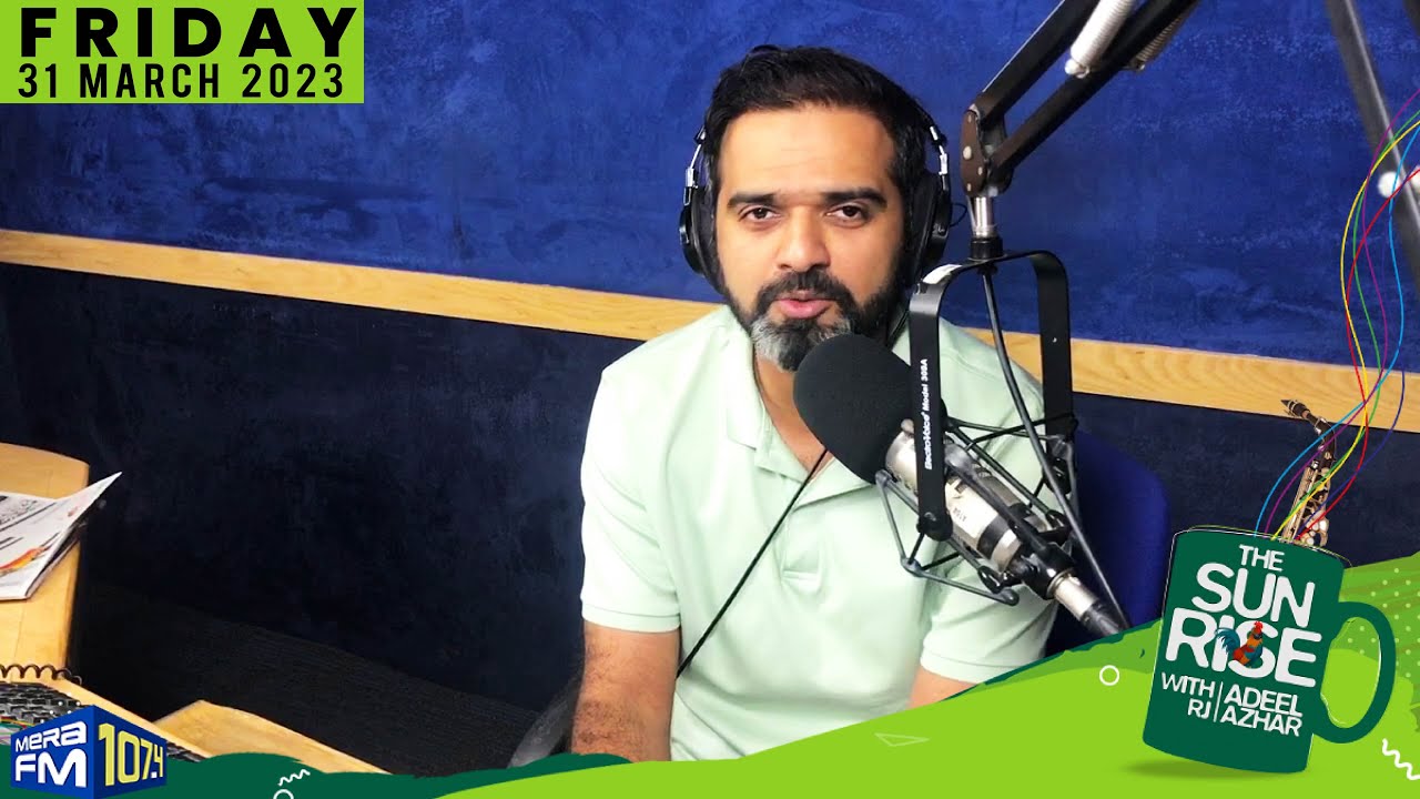 Sunrise with Adeel Azhar | 31 March 2023 | Breakfast Show - YouTube