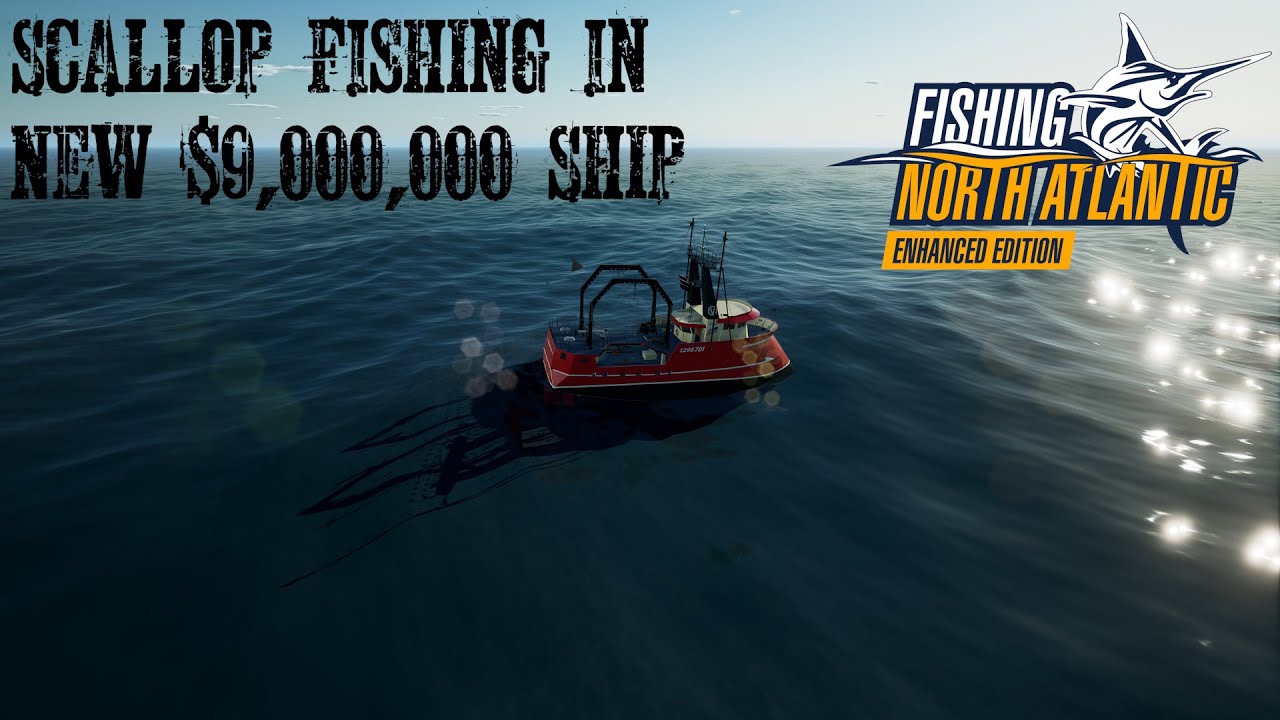 Fishing For Scallops In Our New $9,000,000 Viking Power Ship Can We ...