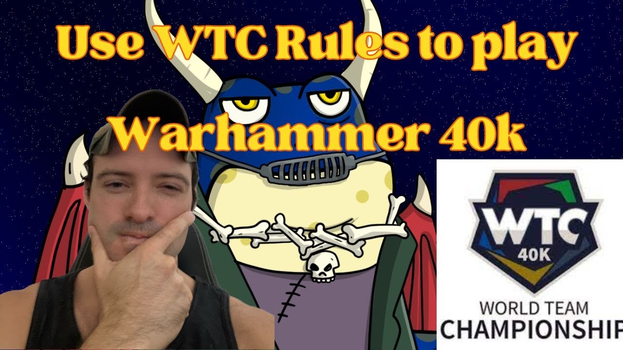 How to play 40k using WTC rules! - YouTube