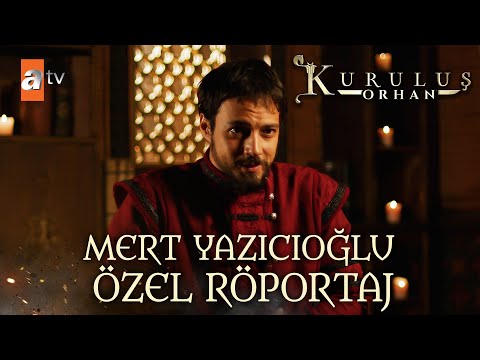 Dizimizin Orhan Bey'i Mert Yazıcıoğlu'na sorduk⚔️ @atvturkiye