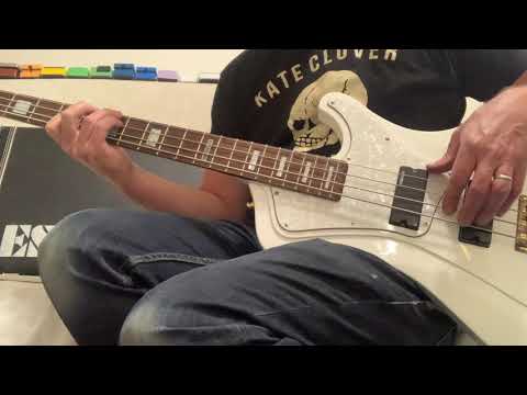 ESP LTD Stream 204 34” Scale Bass White Active Pickups & EQ Bizarre ...