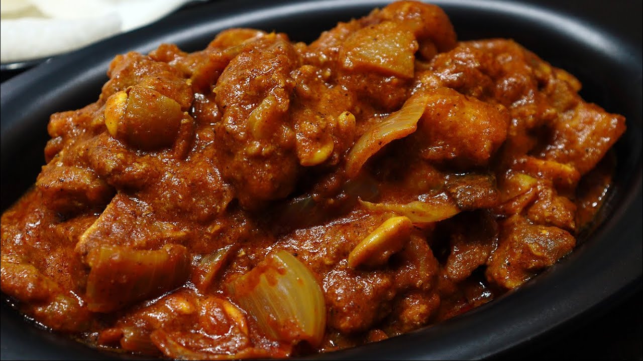 Easy Pork Bafat Mangalorean Style (No Readymade Powder) | Dukra Maas ...