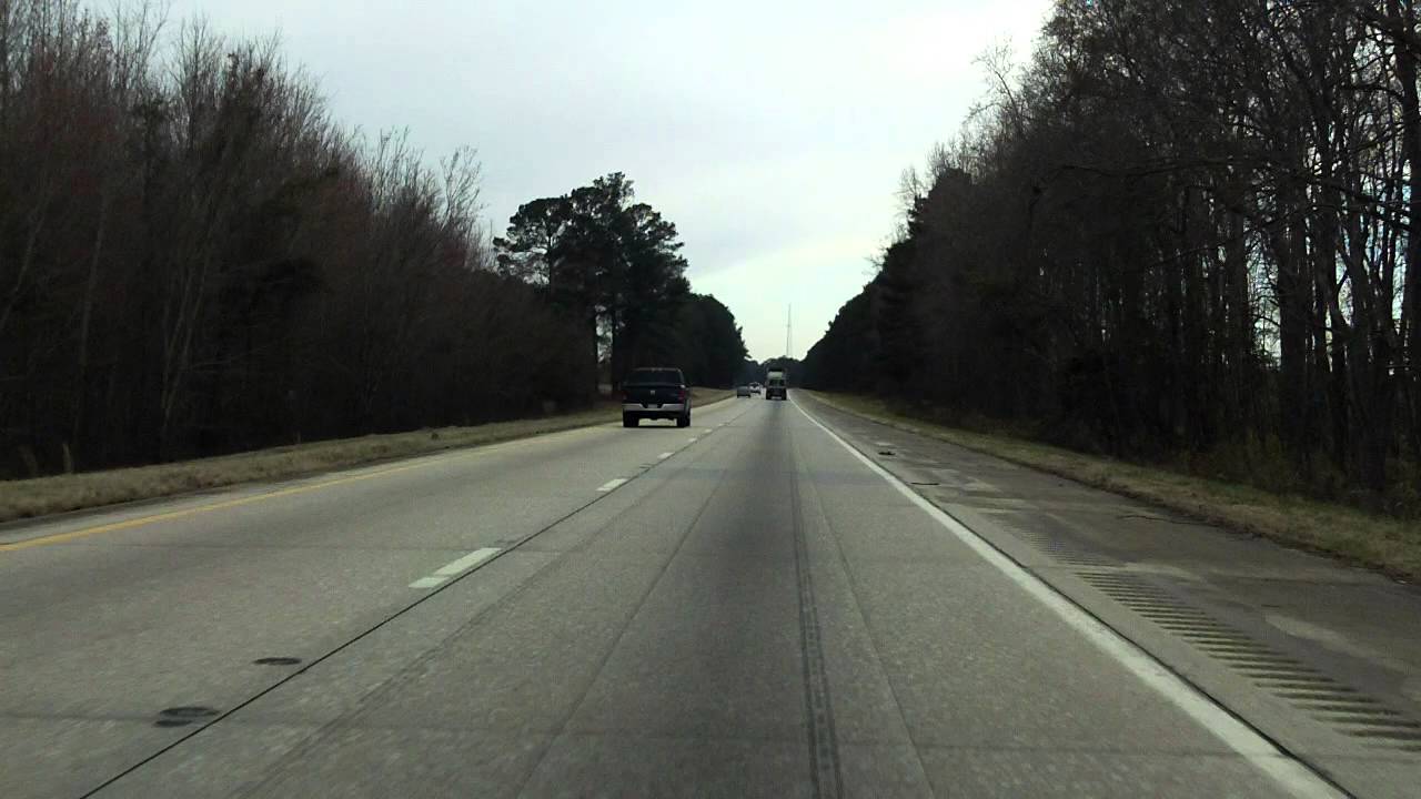 Interstate 95 - South Carolina (Exits 190 to 181) southbound - YouTube