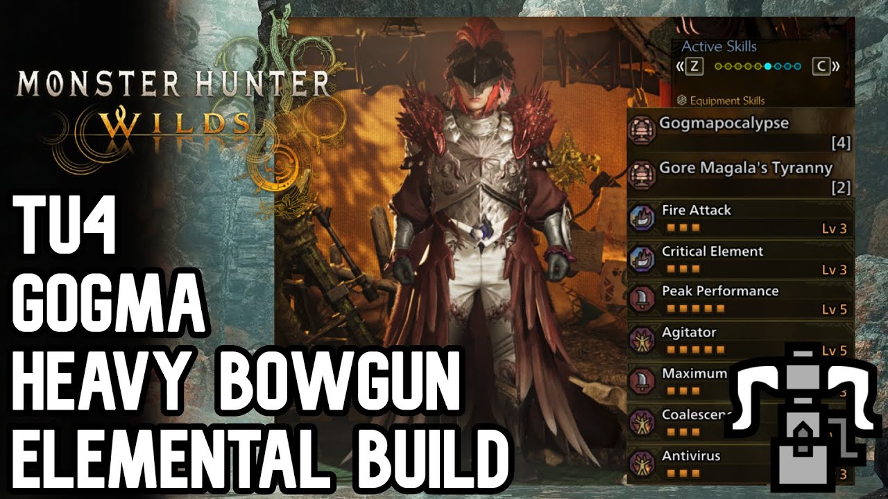 Monster Hunter Wilds | Gogma Elemental Heavy Bowgun Build | モンスターハンター ...