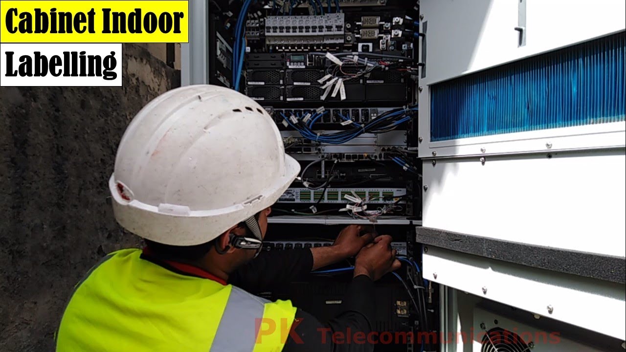 Indoor Labelling | Tag Ties Labelling | PK Telecommunications - YouTube