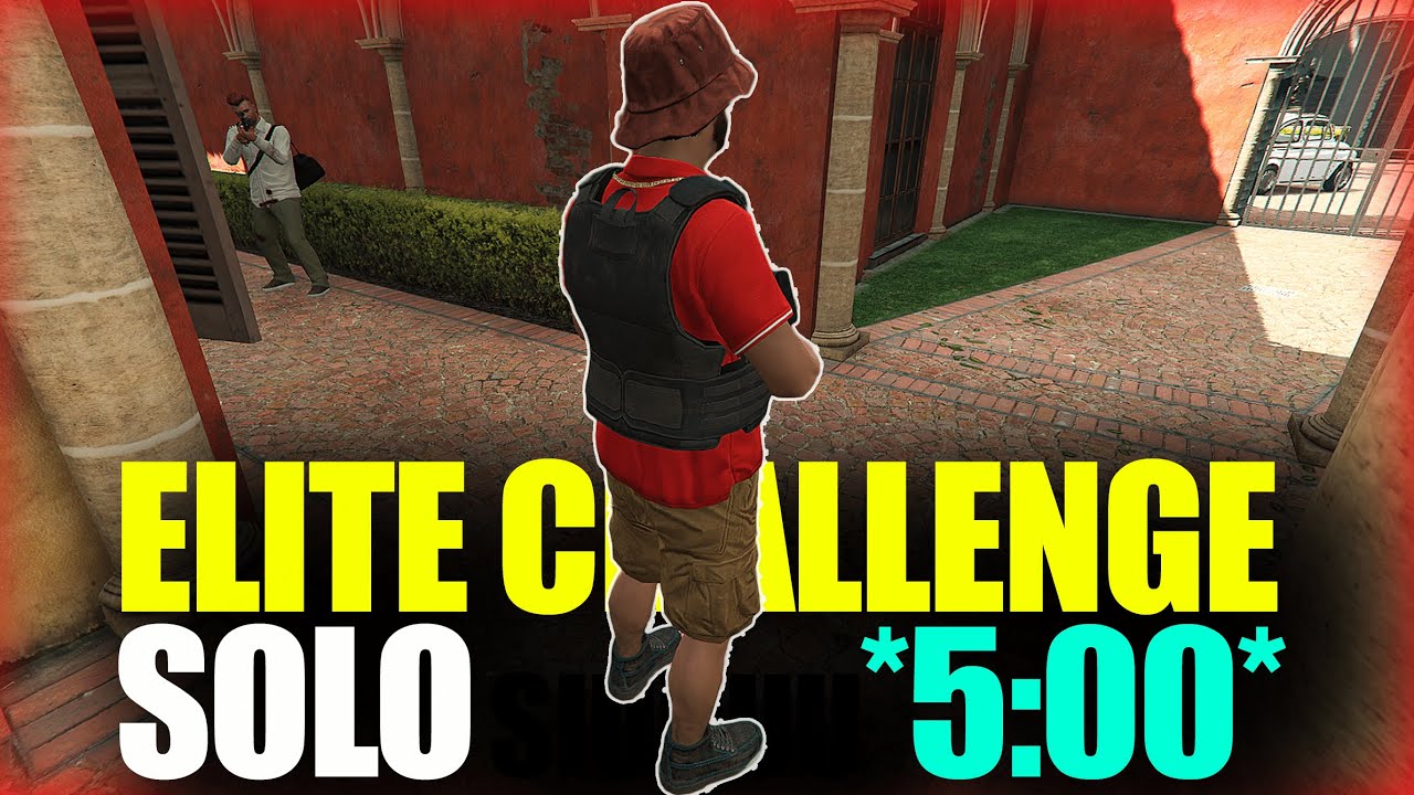 Longfin Entrance, Solo, Elite Challenge, 5:00 | GTA Online The Cayo ...