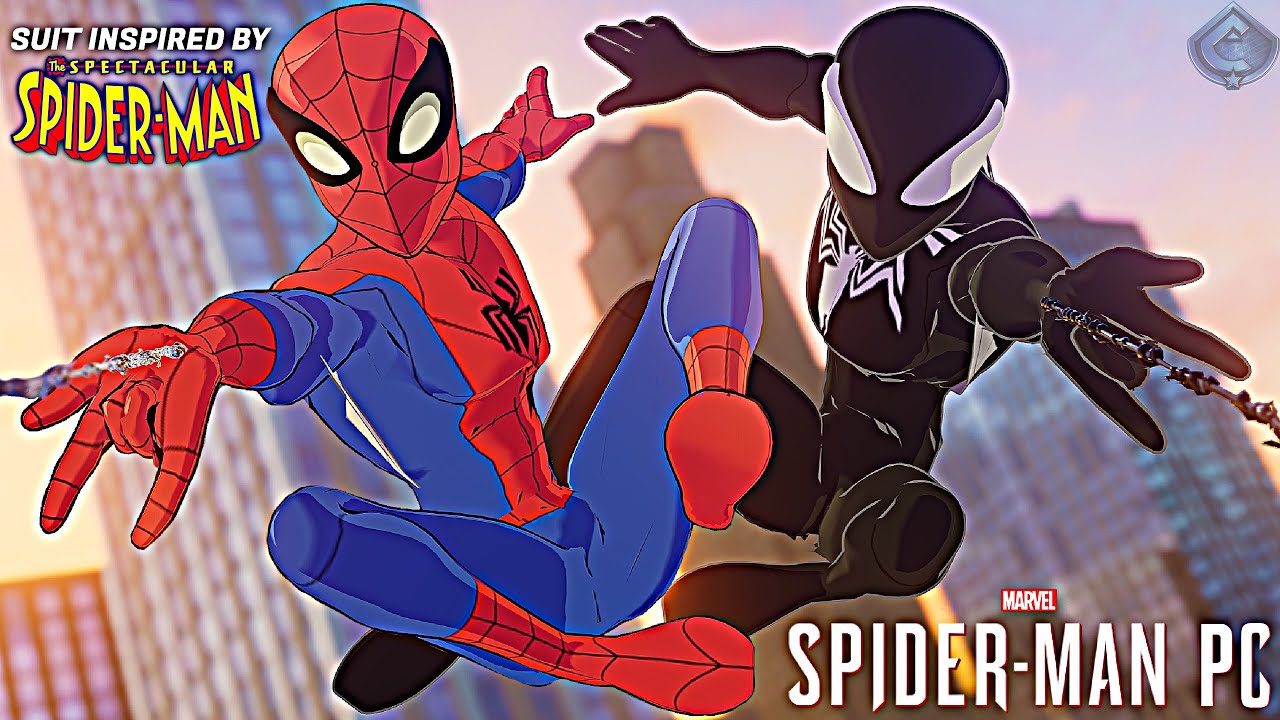 Marvel's Spider-Man PC - SPECTACULAR SPIDER-MAN SUIT FREE ROAM GAMEPLAY ...