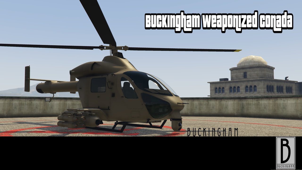 GTA Online: San Andreas Mercenaries Buckingham Weaponized Conada - YouTube