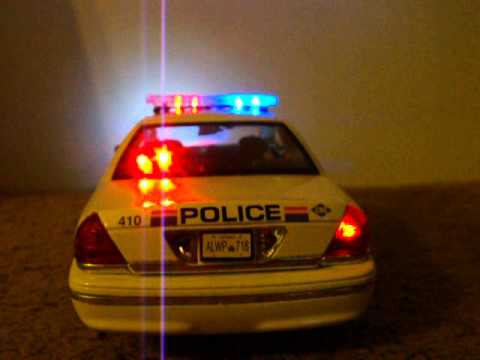 1/18 RCMP Custom Diecast Custom Car Royal Canadian Mounted Police W ...