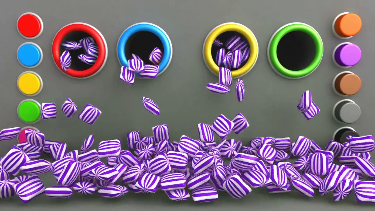 Learn Numbers with 3D Candy Surprise Eggs - Numbers Collection for ...