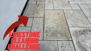 Limestone AND PATIO clean UP
